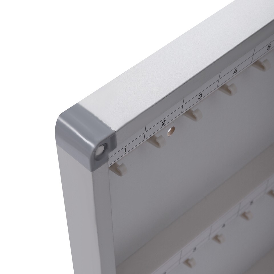 96 Key Wall Mount Storage Cabinet Lock Box Safe Car Dealership Holder ...