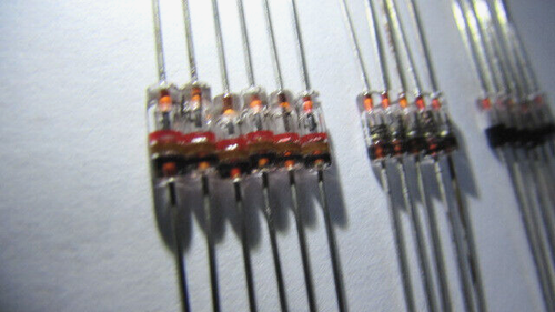 1N34A Germanium Gold Bonded Diode ITT, BKC, NOW MICROSEMI Crystal Radio ...