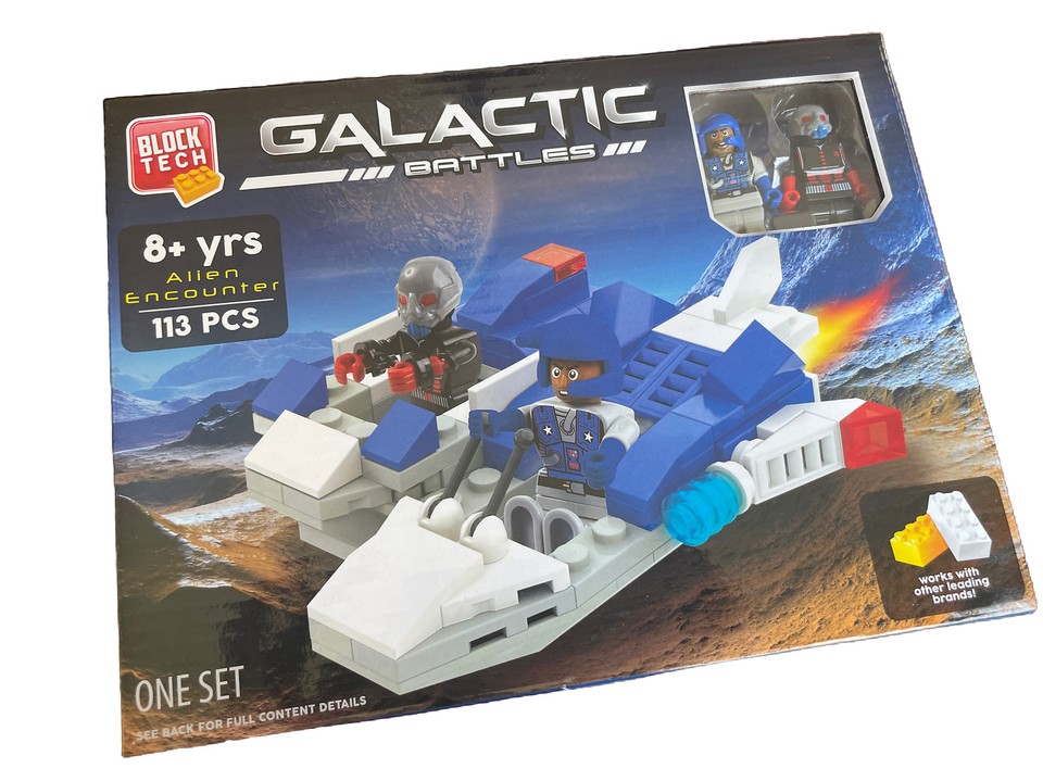 BLOCK TECH Galactic Battles Alien Encounter 113 Pieces *NEW* | eBay