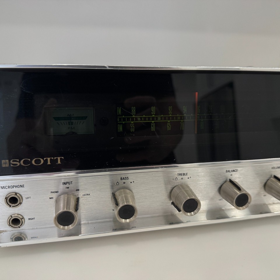 SCOTT RECEIVER RADIO STEREOMASTER MODEL (367) | eBay