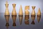 Wood Handmade Russian Minimalist Designed Pony Chess Pieces Set (3.5 ...