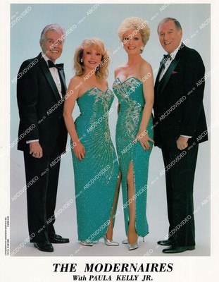 crp-43180 1970's musician singers vocal group The Modernaires w Paula ...