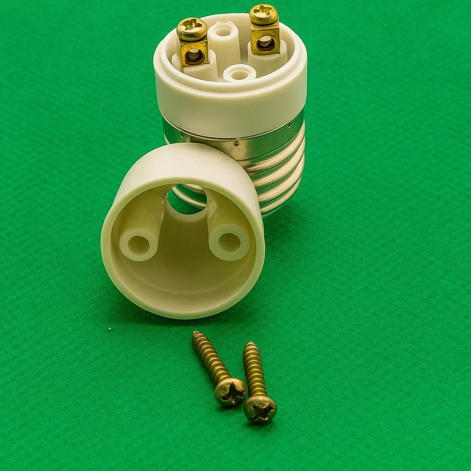 E27 Adaptor Plug Connector Lamp Socket Extension Edison Screw Light ...