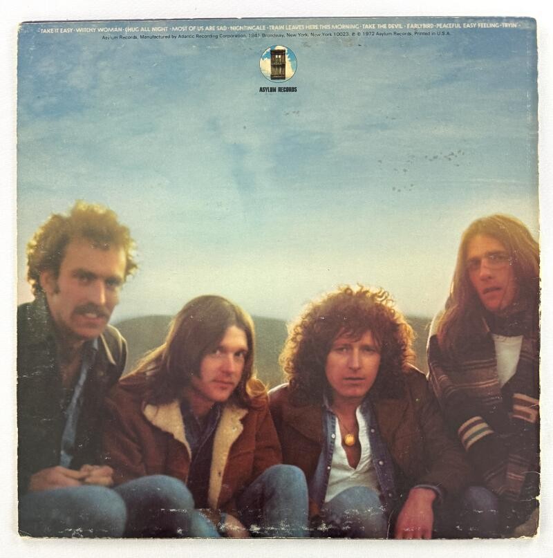 Randy Meisner & JD Souther Signed Autograph Eagles Album Vinyl Record ...