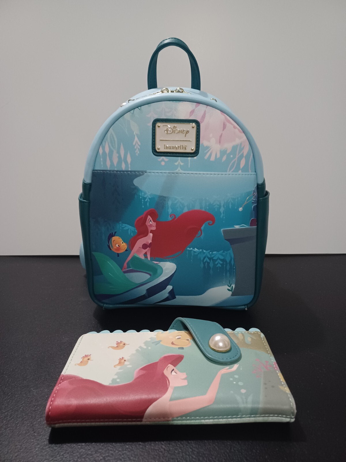Loungefly Disney The Little Mermaid Mini Backpack & W… - Gem