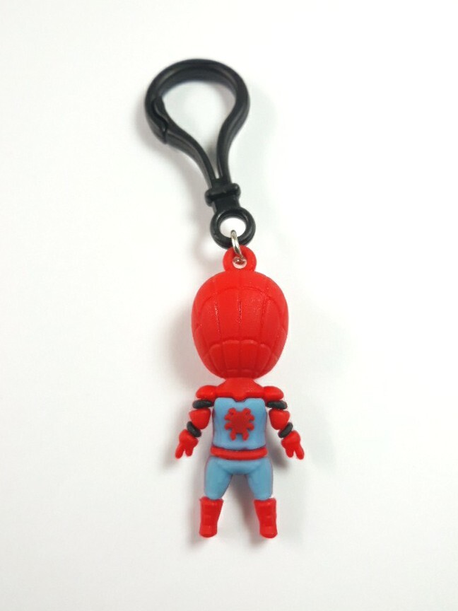 Spider Man Keyring Keychain Bag Charm Mini Figure Rubber 2 Inch | eBay