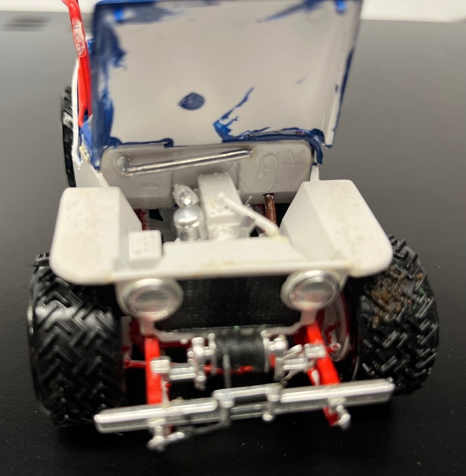 1960's Jeep CJ5 1/25 Scale Model **Assembled** Vintage | eBay