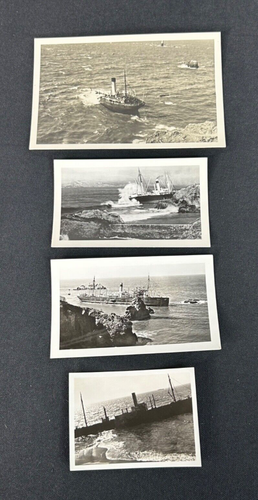 Vintage Sinking Cargo Ship Photo's | eBay