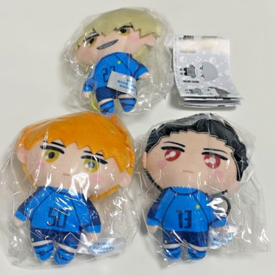 Blue Lock Kapukko Friends Plush Doll Mascot Kunigami Barou Raichi Anime ...
