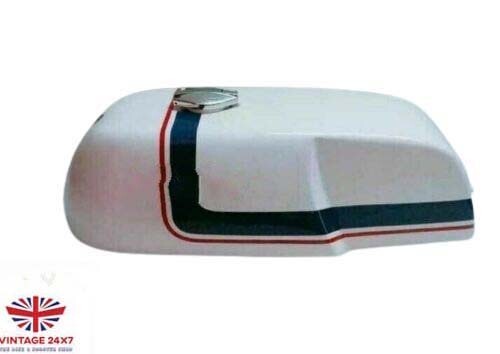 Fit For Norton Commando Dunstall Triton Norvil Cafe Racer Steel White ...