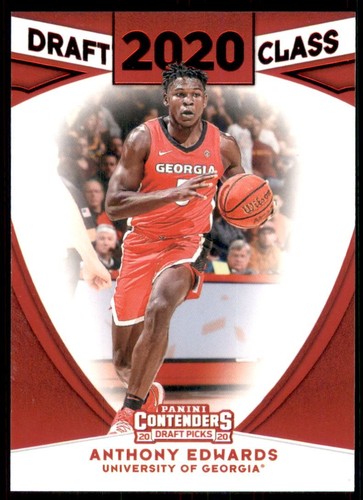 2020-21 Panini Contenders Draft Picks Draft Class Red #2 Anthony ...