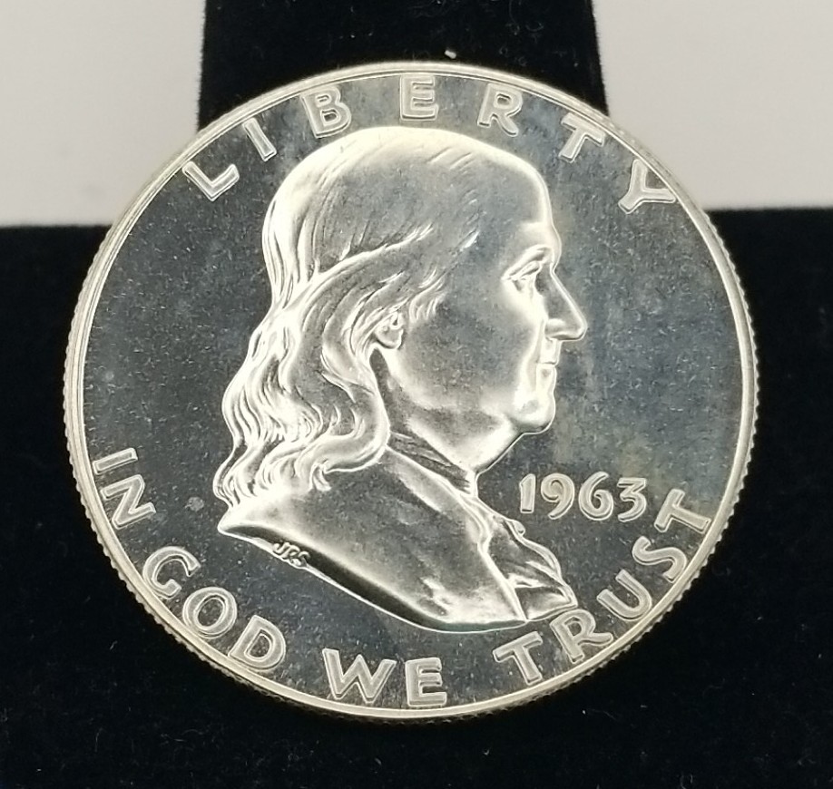 1963-P Franklin Proof Half Dollar BU #21449 | eBay
