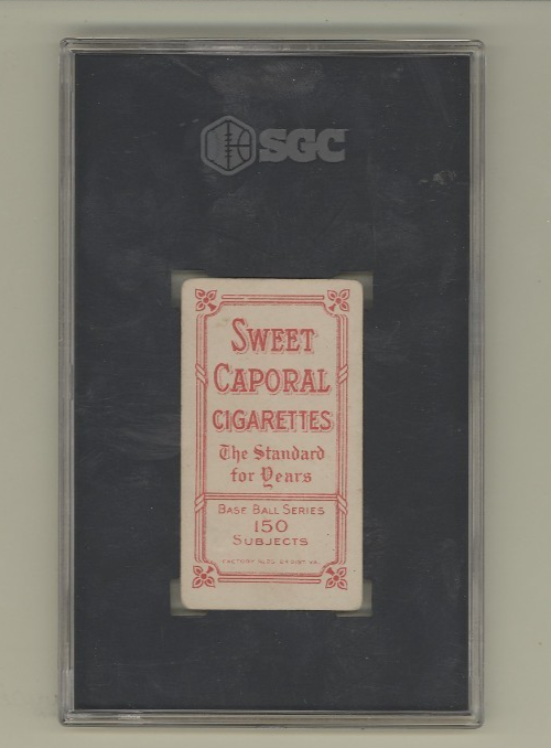 1909 T206 George Brown Chicago Cubs Sweet Caporal SGC 3.5 no Creases | eBay