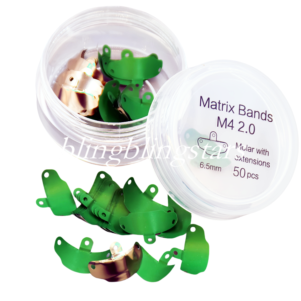 8 Sizes Dental Sectional Matrice Contoured Matrix Bands Fit Garrison ...