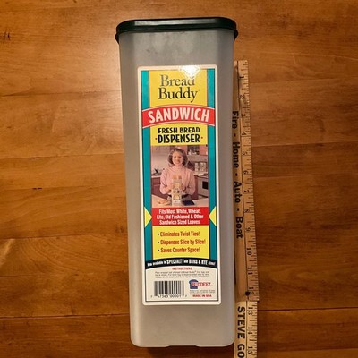 Vintage Buddeez Bread Buddy Sandwich Fresh Dispenser Container Camping ...
