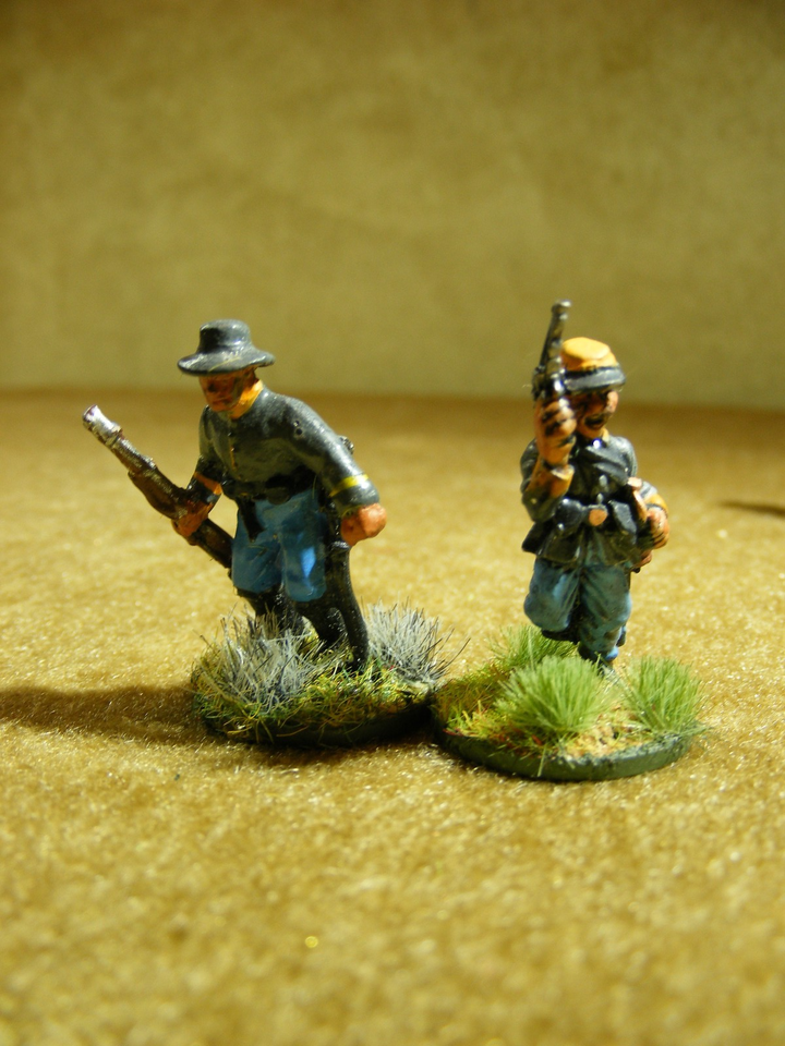 28mm ACW CONFEDERATE CAVALRY - MOUNTED SCOUTS & DISMOUNTED TROOPERS ...