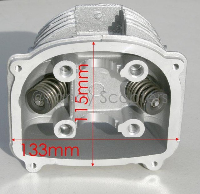 Cylinder Head Hammerhead Twister 150 150cc GT GTS SS Go Kart Engine ...