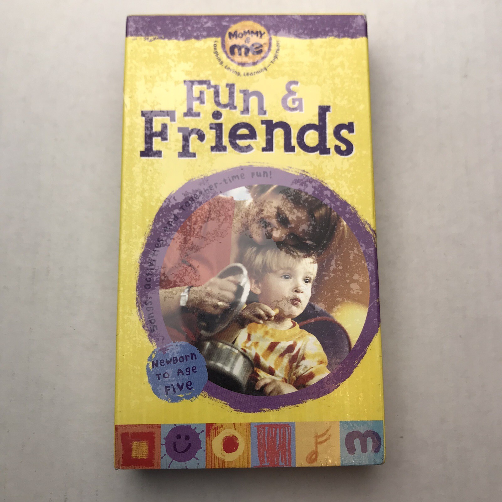 Mommy & Me Fun & Friends VHS New Sealed 2001 Newborn To Age Five 0-5 ...