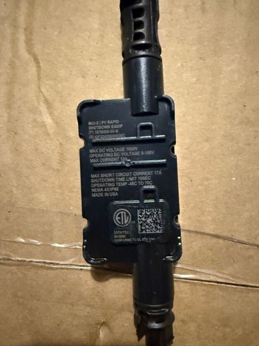 Tesla Mid Circuit Interrupter MCI-2 PV Rapid Shutdown 1879359-00-B NEW ...