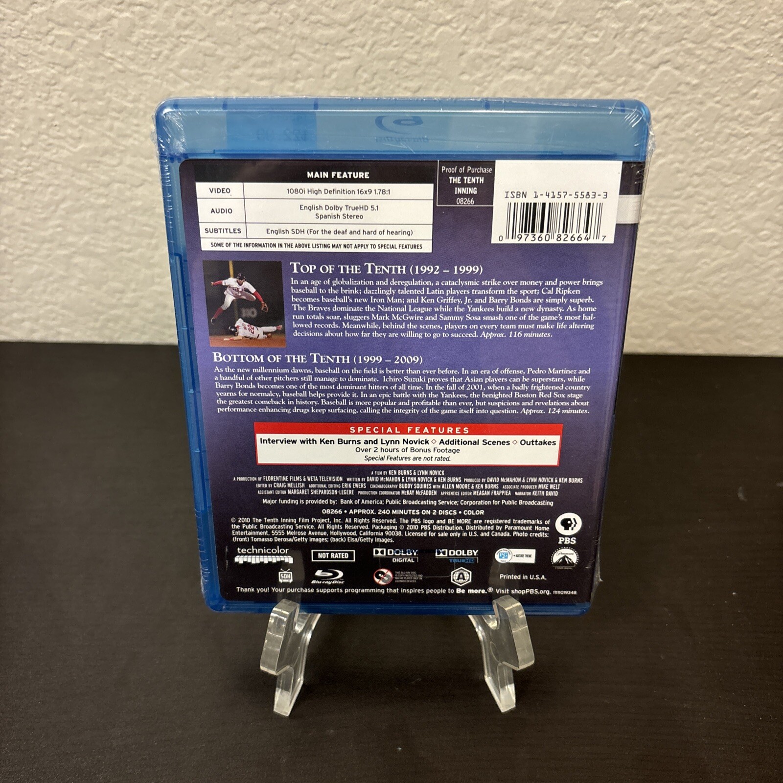 Baseball: The Tenth Inning - A Film by Ken Burns Lynn Novick (Blu-ray ...