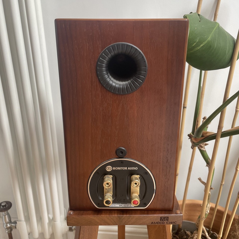 Monitor Audio Silver RX2 Standmount Hifi Speaker in Rosenut/Rosewood ...