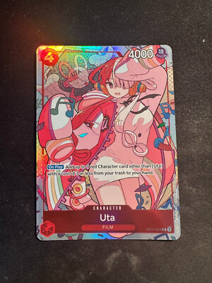 Uta - OP01-005 - Promo - One Piece Card Game - Premium Uta Col N/M | eBay