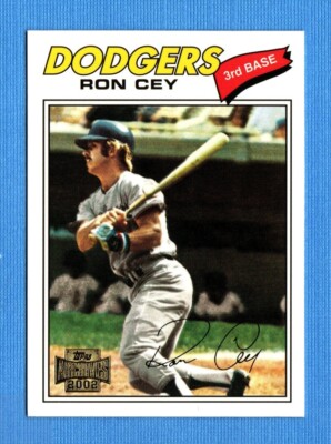 2002 Topps Archives #5 Ron Cey Los Angeles Dodgers 1977 | eBay