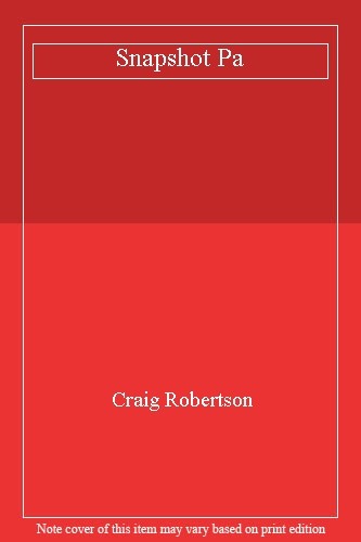 Snapshot Pa By Craig Robertson | eBay