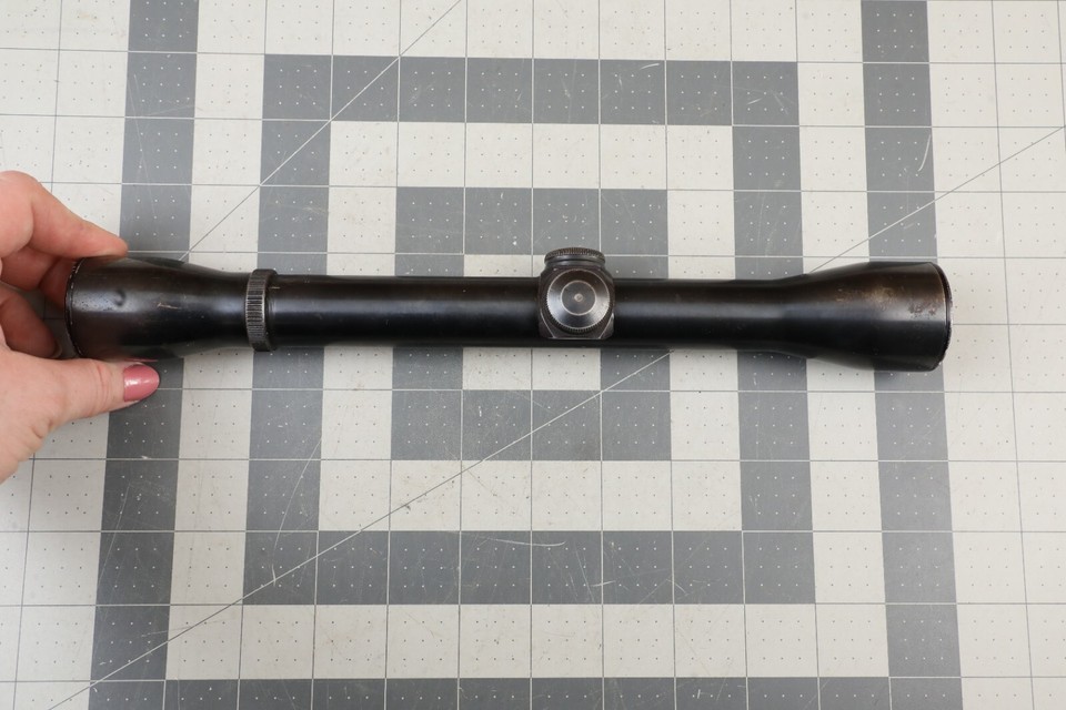 Vintage WEAVER K4 60-B Rifle Scope (Simple Reticle? Single Line) Good ...