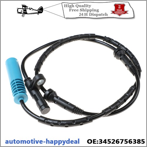 2X Rear L&R ABS Wheel Speed Sensor For MINI ONE COOPER S R50 R52 R53 ...