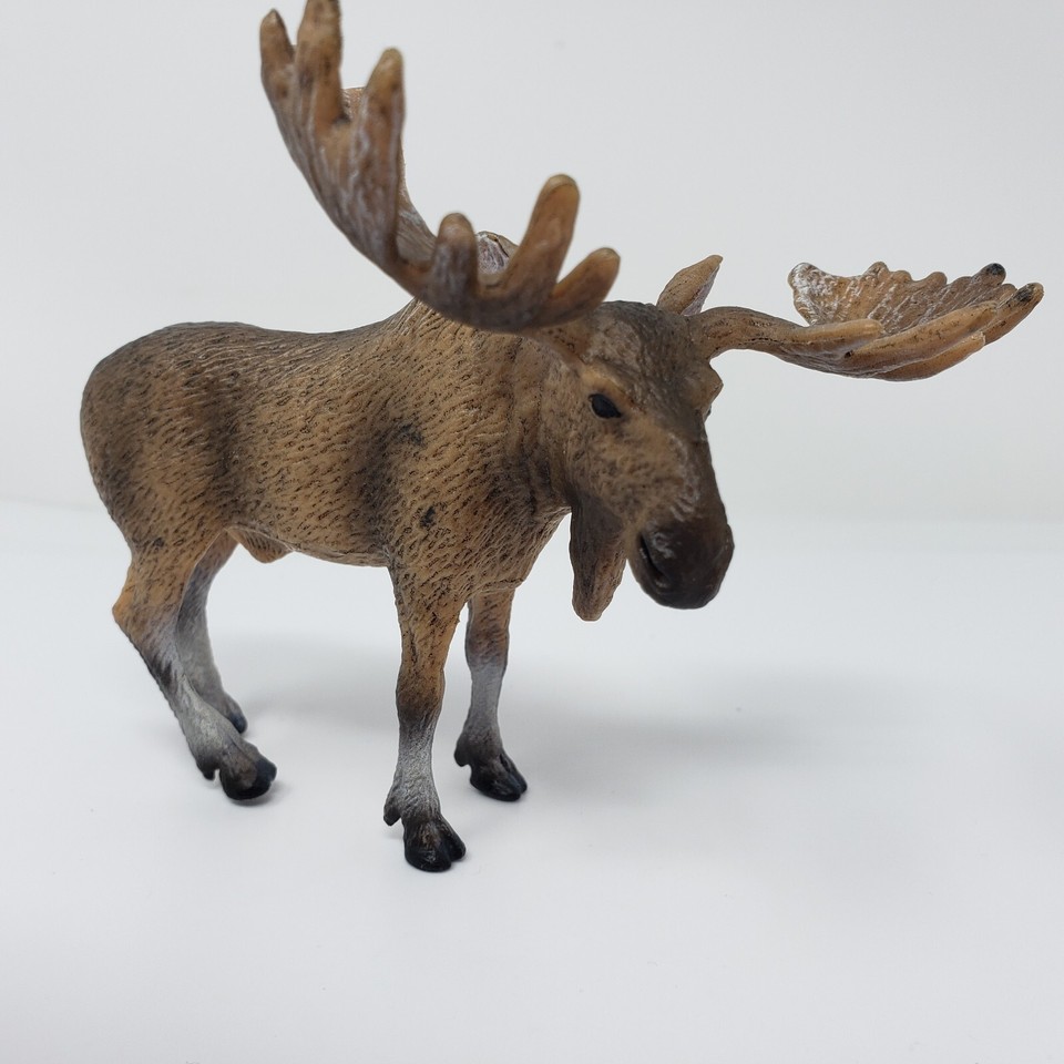 Moose Wildlife Realistic Toy Figure | eBay