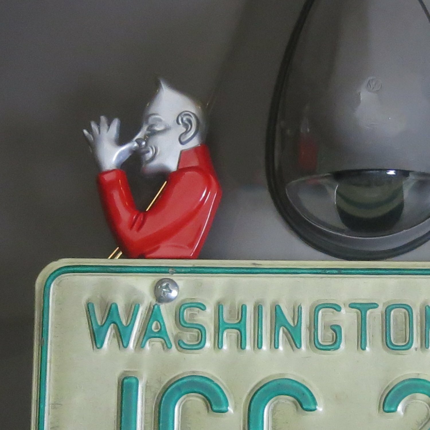 Devil License Plate Topper fits hot street rat rods muscle cars sbc v8 ...