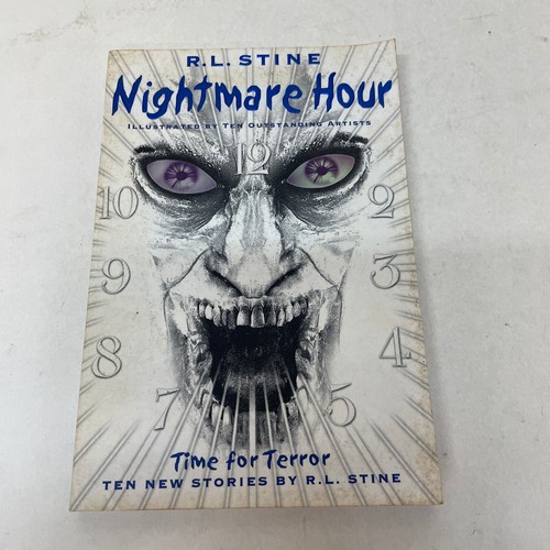 Nightmare Hour Time For Terror Horror Paperback Book by R.L. Stine 1999 ...