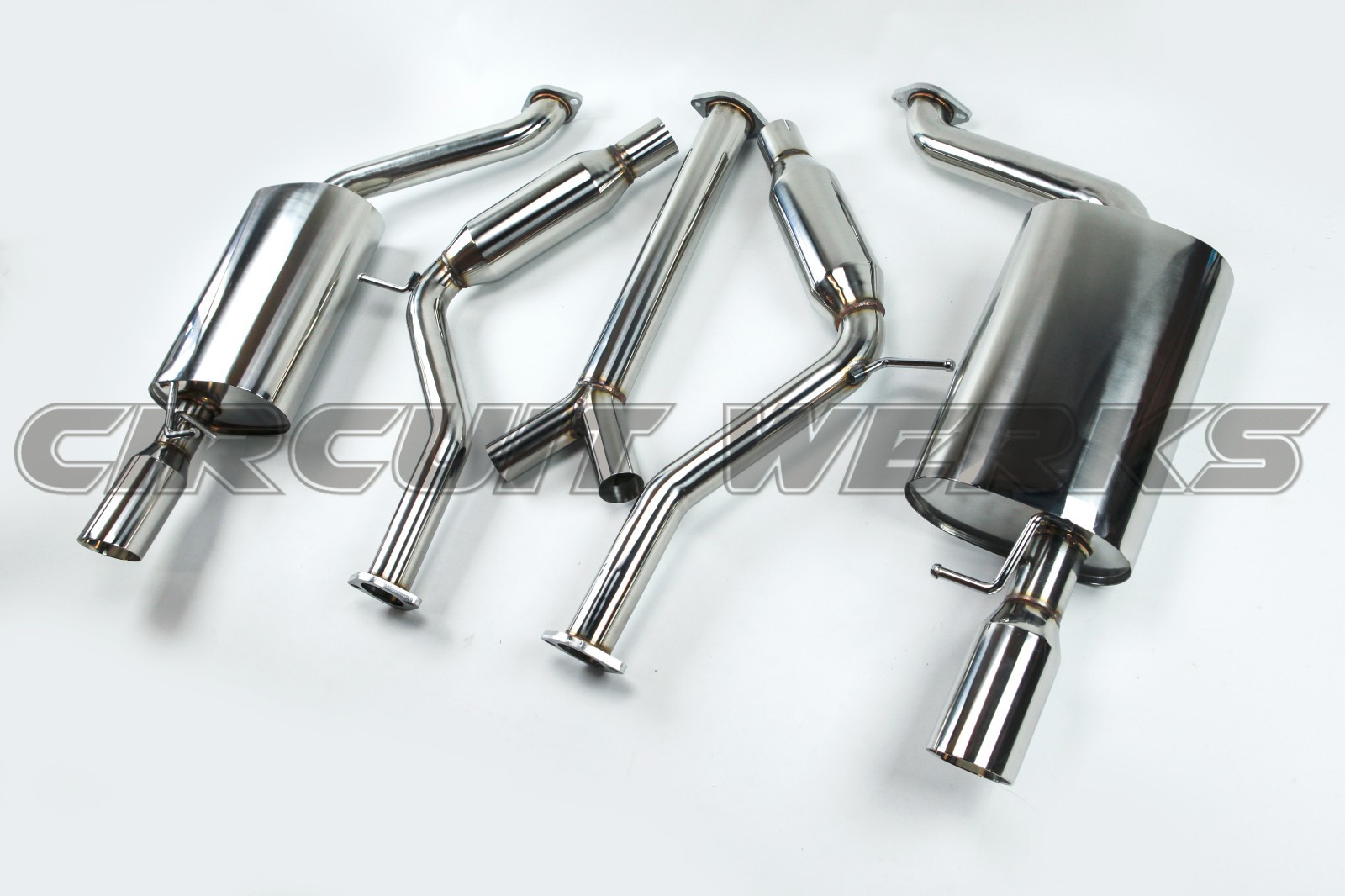 Circuit Werks 92-00 SC300 SC 300 Soarer Thick Walled Catback Dual ...