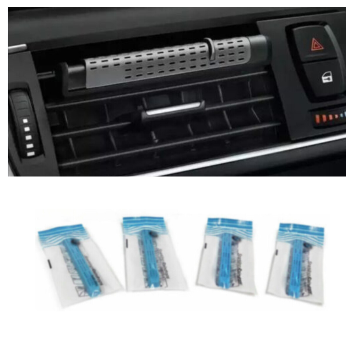 For BMW Natural Air Car Freshener Holder 83122285673 + 4PCS Fragrance ...