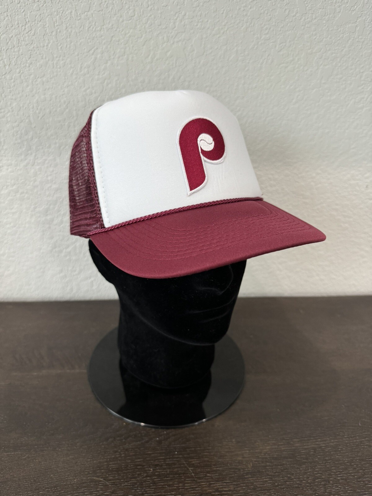 Philadelphia Phillies Retro Throwback Trucker Mesh Adult Snapback Hat ...
