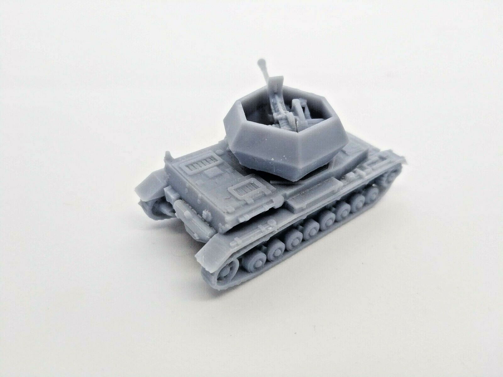 German Flakpanzer IV Ostwind Tank Model WWII 1/48-200 Bolt Action ...