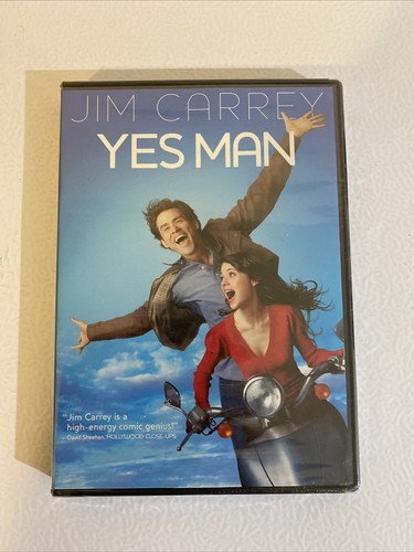 Yes Man (DVD, 2008) Warner Bros Brand New Sealed Jim Carrey Zooey ...