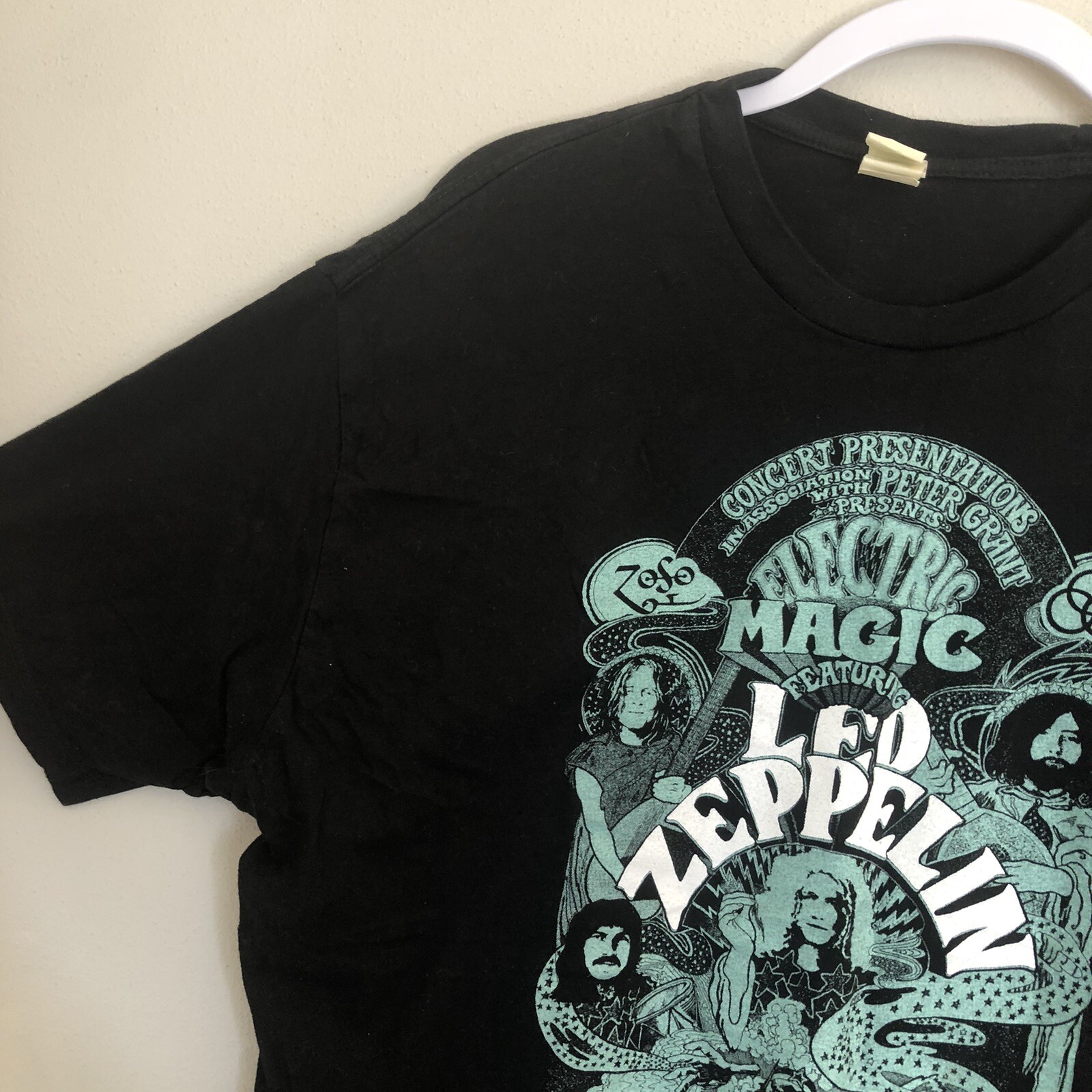 Led Zeppelin Electric Magic Psychedelic Concert Tee B… - Gem