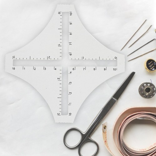 Patchwork Sewing Ruler Special-shaped Measuring Weaving Calculator ...