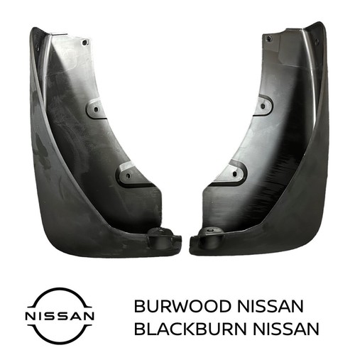 GENUINE NISSAN PATHFINDER R53 REAR MUD FLAPS SPLASH GUARD SET T99J2 ...