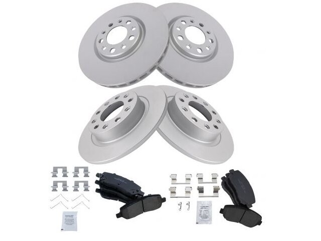 For 2013-2016 Dodge Dart Brake Pad and Rotor Kit Front and Rear 47831JV ...