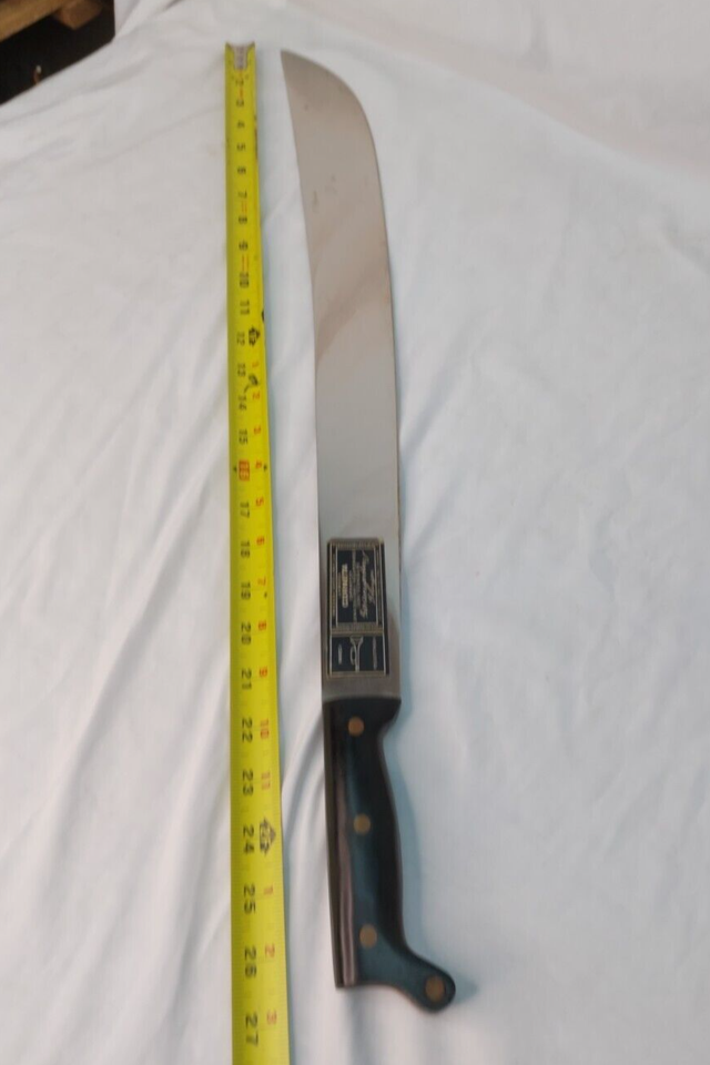 La Marca Corneta Solingen Machete No.127H w/Ornate Tooled Panama ...