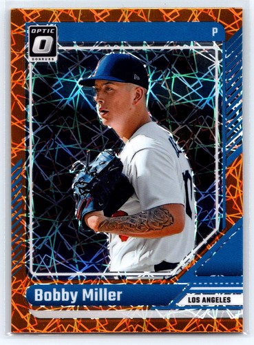 Bobby Miller 2024 Panini Donruss Optic Orange Velocity #69 Los Angeles Dodgers | eBay