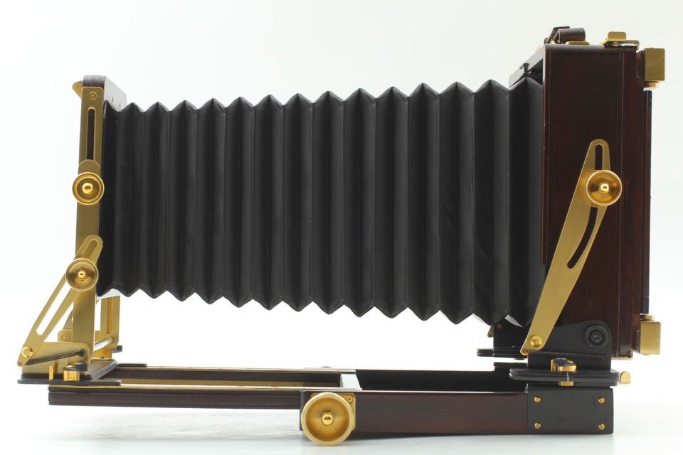 RARE [Unused In Box Late] Wista Field 45DX 4x5 Rose Wood Film Camera ...