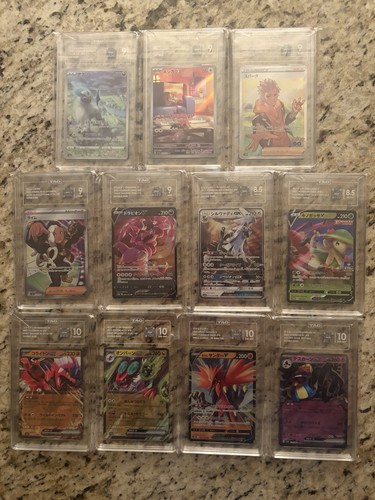 11 Graded Cards Lot Pokemon Cards | eBay