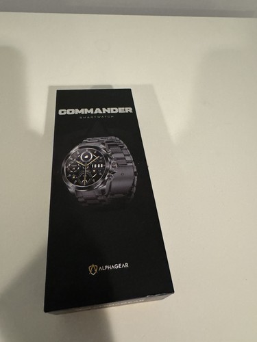 ALPHAGEAR Commander Smartwatch for iPhone & Android, Rugged Smart Watch ...