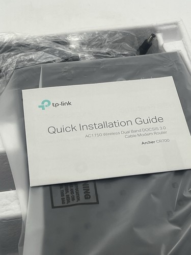 TP-Link Archer CR700 16x4 DOCSIS3.0 AC1750 Wireless Wi-Fi Cable Modem ...