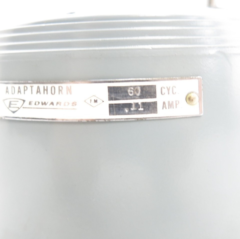 Edwards Adaptahorn Siren 374-A Industrial Commercial Grade Horn Alarm ...