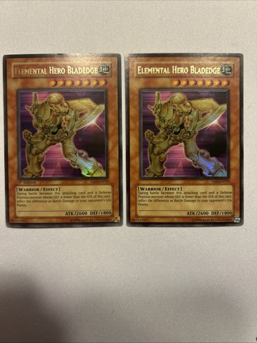 Elemental Hero Bladedge YSD-EN019 LP/NM Ultra Rare 1st Edition Yu-Gi-Oh ...
